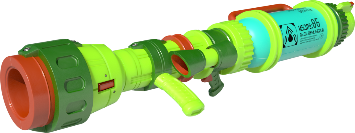 File:S Inkzooka render.png - Inkipedia, the Splatoon wiki