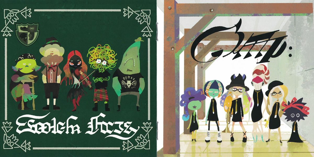 File:Splatune 2 Album Booklet Page 9-10.jpg - Inkipedia, the Splatoon wiki