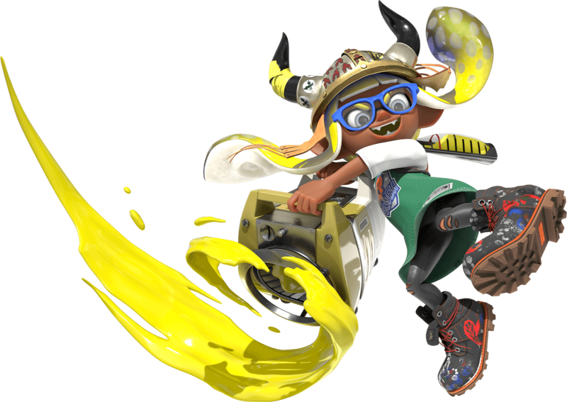 File:S3 3D art Inkling Girl Sloshing Machine.png - Inkipedia, the Splatoon wiki