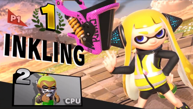 File:Agent 3 Smash Bros win Bucket.png - Inkipedia, the Splatoon wiki