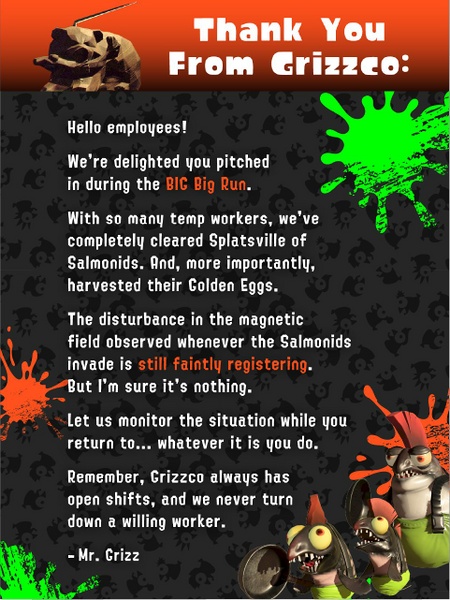 File:S3 BIG Big Run thank-you message EN.jpg - Inkipedia, the Splatoon wiki