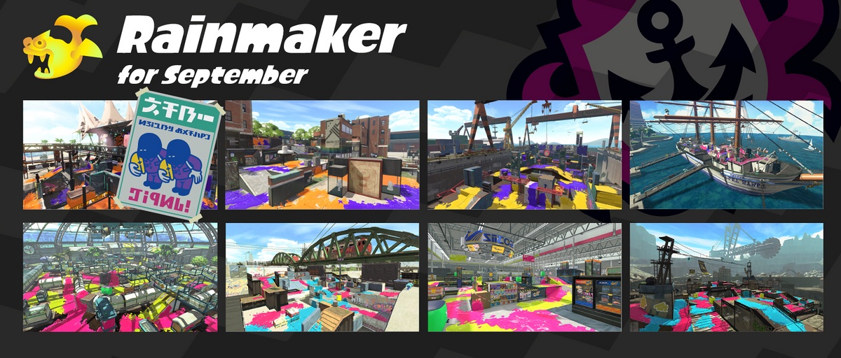 File:Rainmaker September 2018 stages.jpg - Inkipedia, the Splatoon wiki