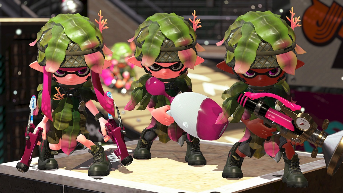 File:S2 Moist Ghillie suit gear promo 4.jpg - Inkipedia, the Splatoon wiki