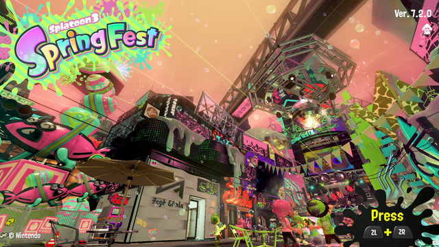 File:S3 Title Screen SpringFest Day 2 Inkopolis Square.png - Inkipedia, the Splatoon wiki