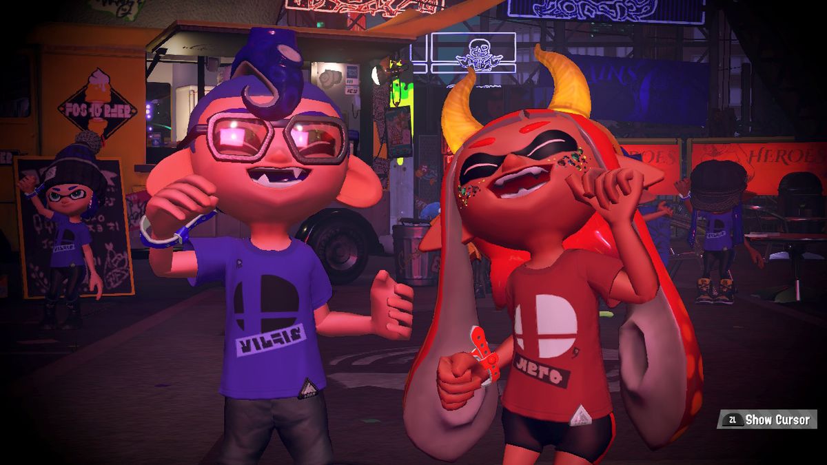 File:Hero and villain shirts square.jpg - Inkipedia, the Splatoon wiki