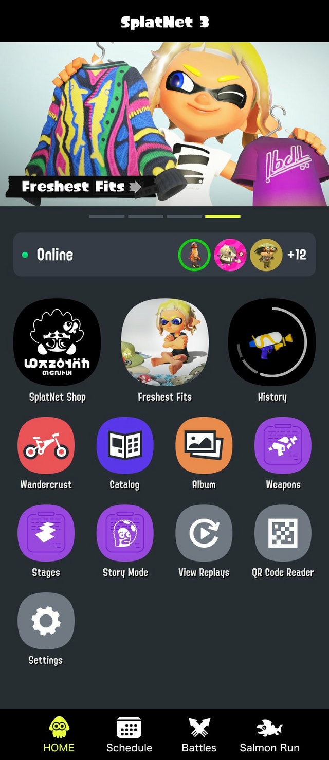 File:SplatNet 3 homepage.jpg - Inkipedia, the Splatoon wiki