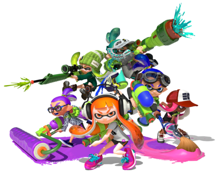 Promotional characters - Inkipedia, the Splatoon wiki