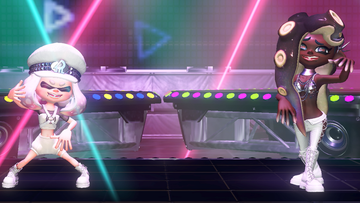 File:S3 Grand Festival Now or Never Seven Off the Hook signature pose.png - Inkipedia, the ...