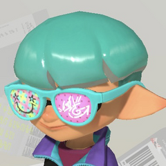 Teal Pinhole Shades - Inkipedia, the Splatoon wiki