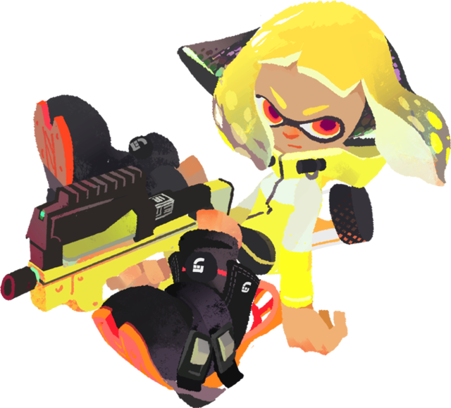 File:Agent 4 official art.png - Inkipedia, the Splatoon wiki