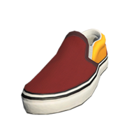 Red Slip-Ons - Inkipedia, the Splatoon wiki
