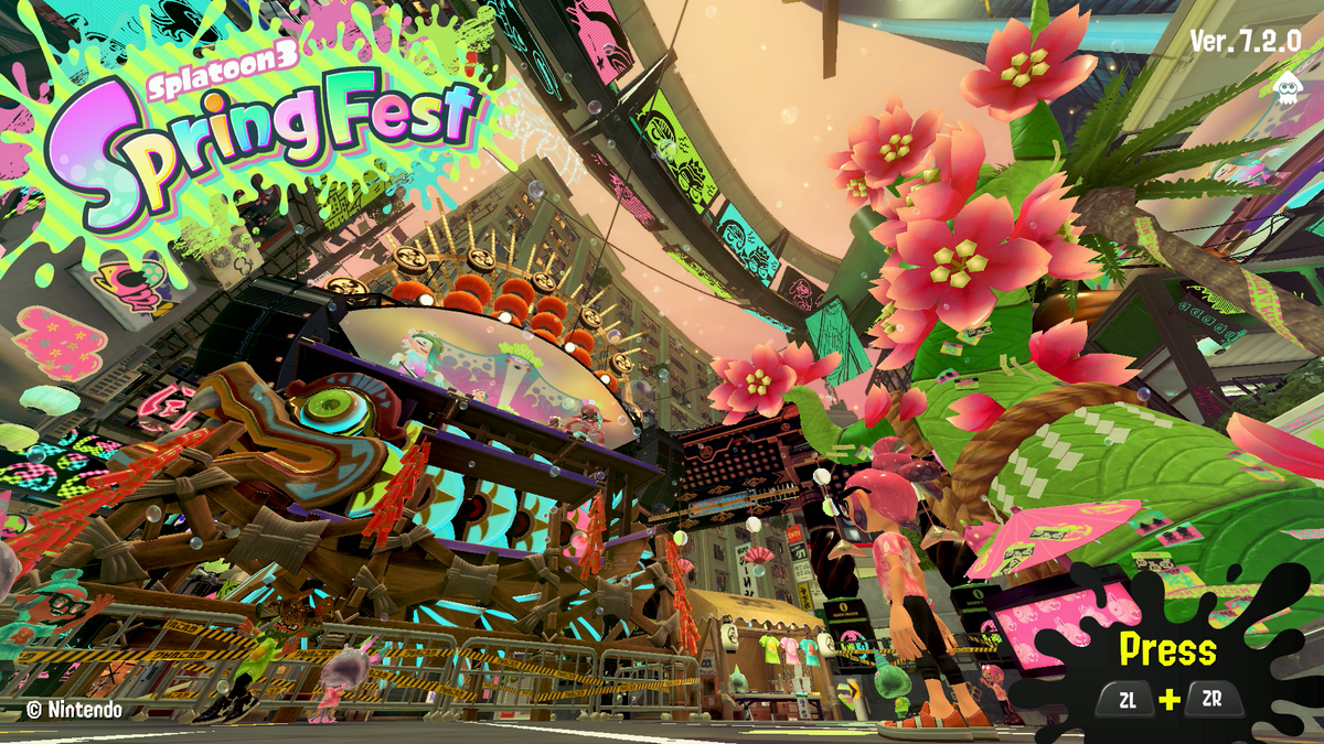 File:S3 Title Screen SpringFest Day 2 Splatsville.png - Inkipedia, the Splatoon wiki