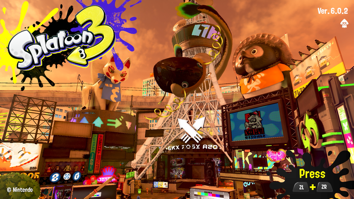 File:S3 Title Screen Sneak Peek 2 Inkopolis Plaza.png - Inkipedia, the Splatoon wiki