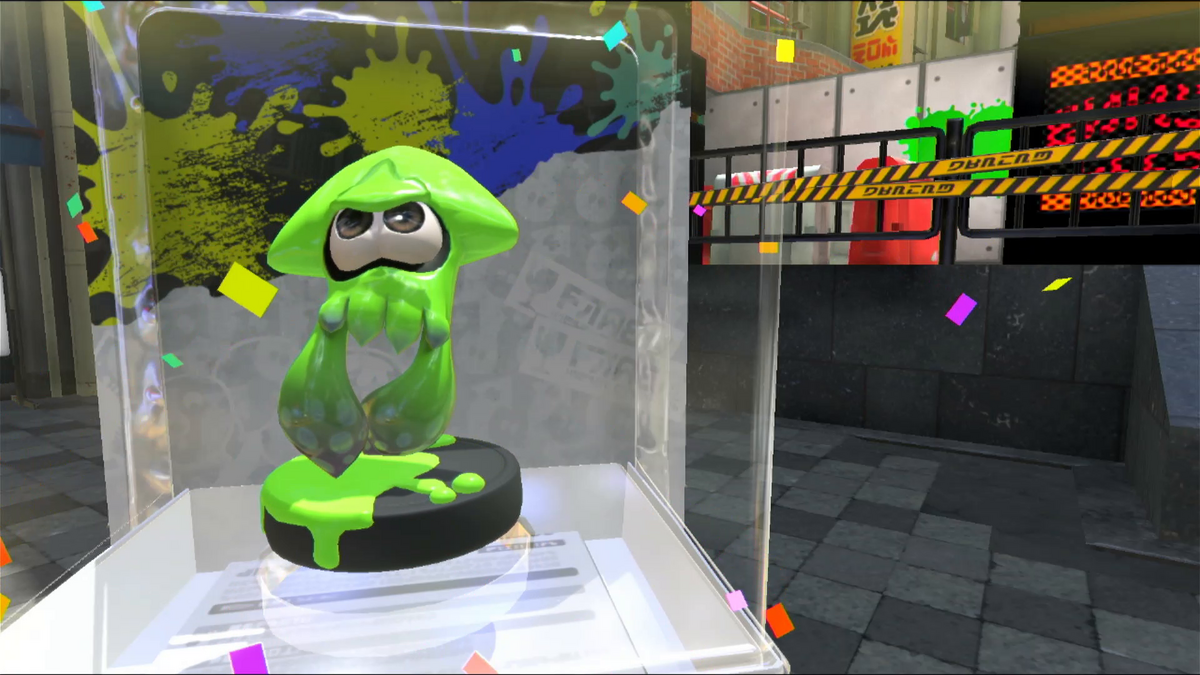 File:S3 amiibo Green Inkling Squid scan.png - Inkipedia, the Splatoon wiki