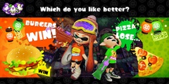 Burgers vs. Pizza - Inkipedia, the Splatoon wiki