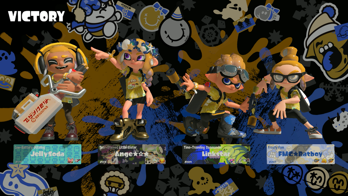 File:S3 FrostyFest Victory Screen.png - Inkipedia, the Splatoon wiki
