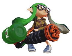 Heavy Splatling - Inkipedia, the Splatoon wiki