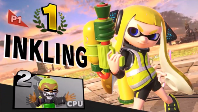 File:Agent 3 Smash Bros win Splattershot.png - Inkipedia, the Splatoon wiki