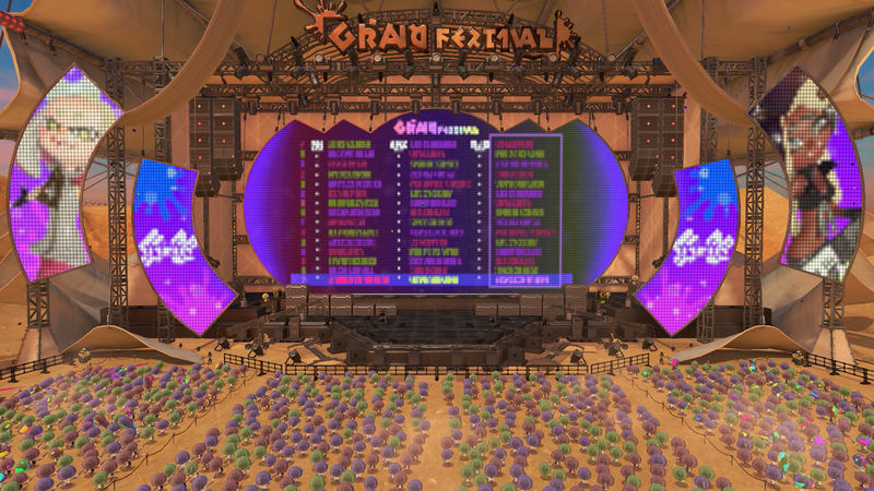 File:S3 Grand Festival Giant Clam Stage setlist Off the Hook.png - Inkipedia, the Splatoon wiki