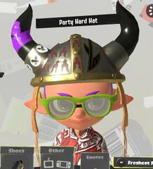 Party Hard Hat - Inkipedia, the Splatoon wiki