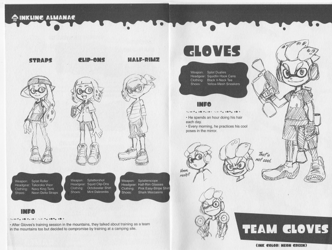 Team Gloves - Inkipedia, the Splatoon wiki