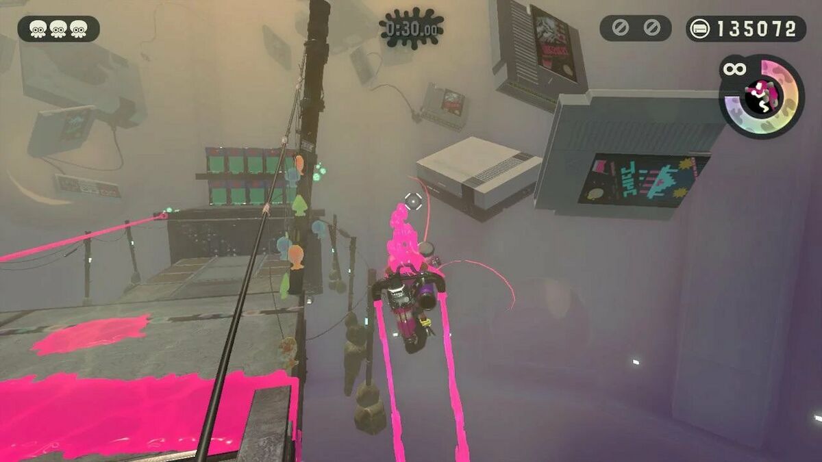 File:Octo Expansion floating NES.jpg - Inkipedia, the Splatoon wiki