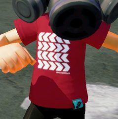 Red Vector Tee - Inkipedia, the Splatoon wiki