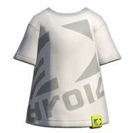 White Deca Logo Tee - Inkipedia, the Splatoon wiki