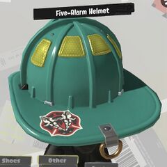 Five-Alarm Helmet - Inkipedia, the Splatoon wiki