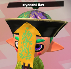 Kyonshi Hat - Inkipedia, the Splatoon wiki