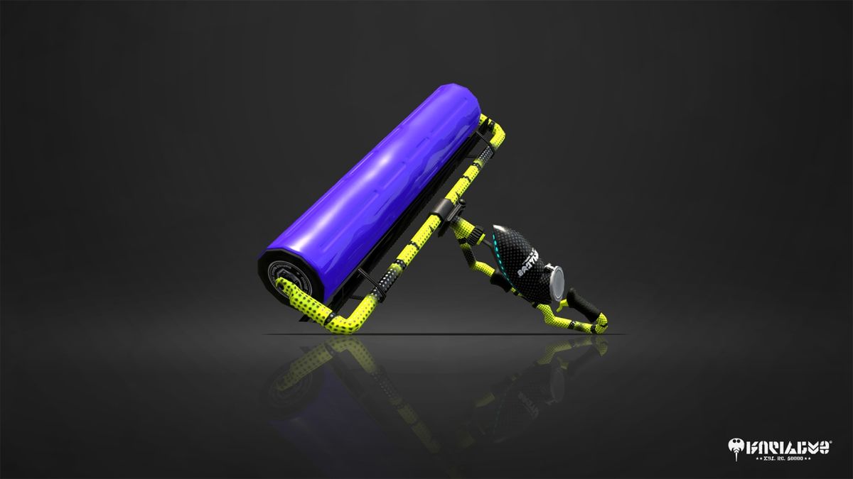 File:S2 Hero Roller Replica promo render.jpg - Inkipedia, the Splatoon wiki