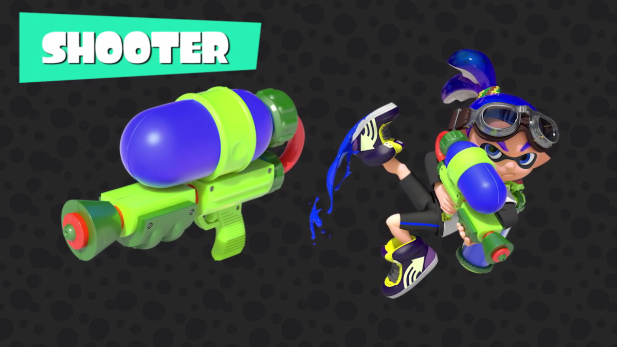 Shooter - Inkipedia, the Splatoon wiki