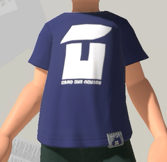 Navy Z+F Tee - Inkipedia, the Splatoon wiki