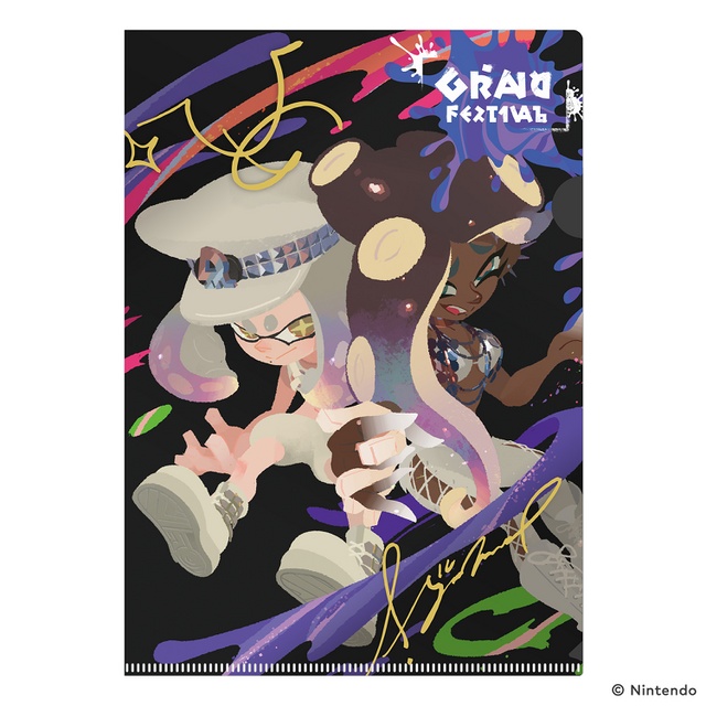 File:S3 Grand Festival A4 folder Off the Hook.jpg - Inkipedia, the Splatoon wiki