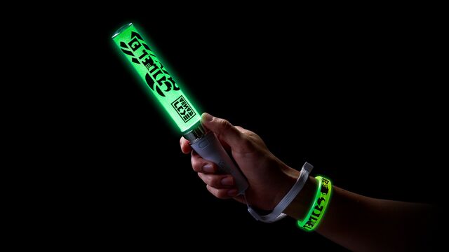 File:Tentalive 2019 green penlight.jpg - Inkipedia, the Splatoon wiki
