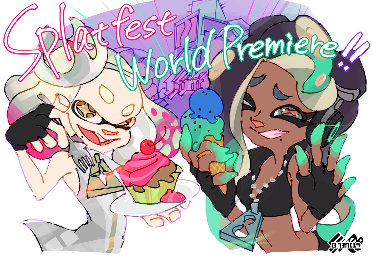 File:S2 Splatfest artwork Cake vs Ice Cream.jpg - Inkipedia, the Splatoon wiki