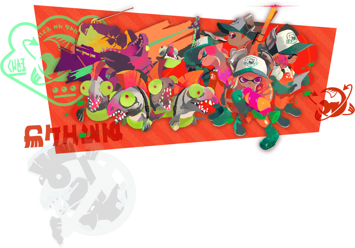 File:Salmon Run character artwork.png - Inkipedia, the Splatoon wiki
