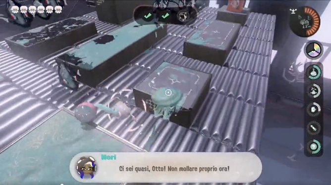 Dizzying_Unstable-Footing(Bounce-Pad).Floor - Inkipedia, the Splatoon wiki