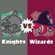 Knight vs. Wizard - Inkipedia, the Splatoon wiki