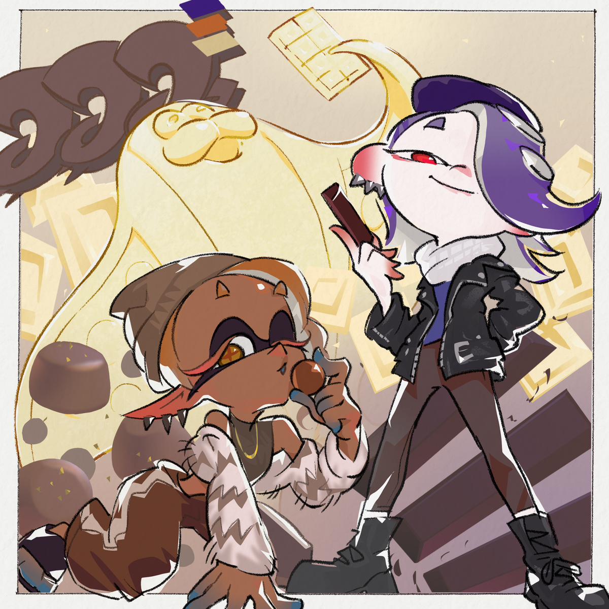 File:S3 Splatfest artwork Dark Chocolate vs Milk Chocolate vs White ... File:S3 Splatfest artwork Dark Chocolate vs Milk Chocolate vs White ...