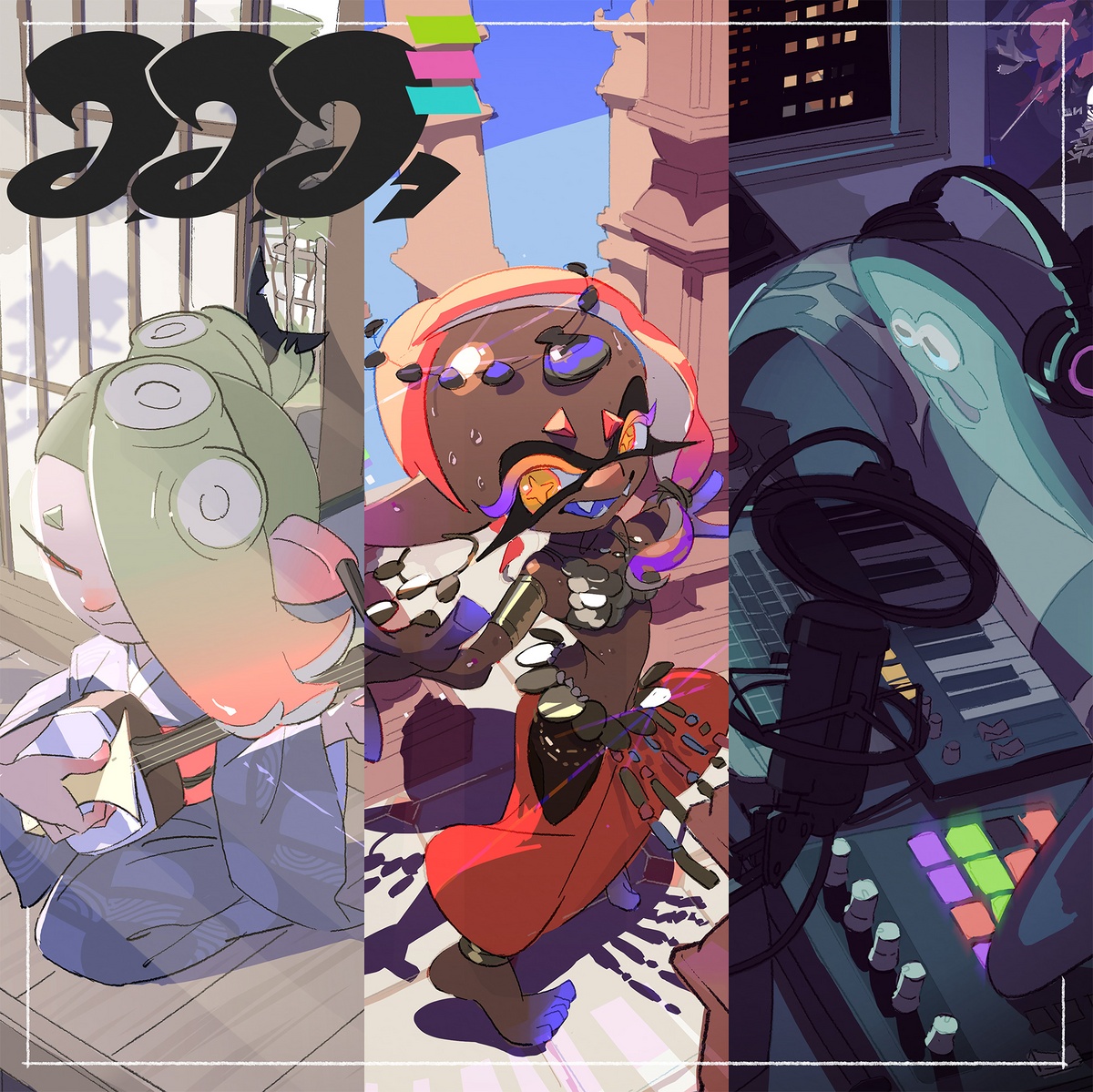 File:S3 Splatfest artwork Morning vs Afternoon vs Night square.jpg - Inkipedia, the Splatoon wiki