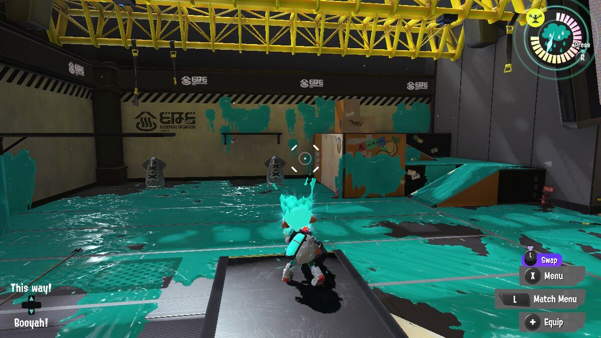 File:Deleted target dummies in the lobby.jpg - Inkipedia, the Splatoon wiki