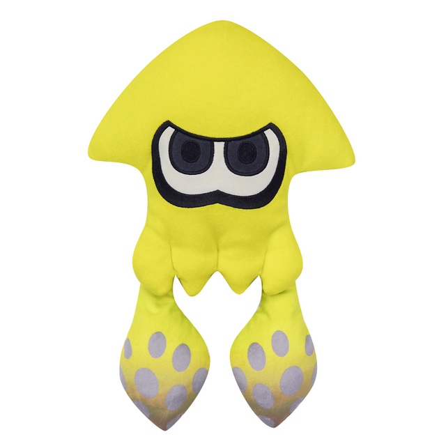 File:S3 Merch SAN-EI Yellow Squid Plush M.jpg - Inkipedia, the Splatoon wiki