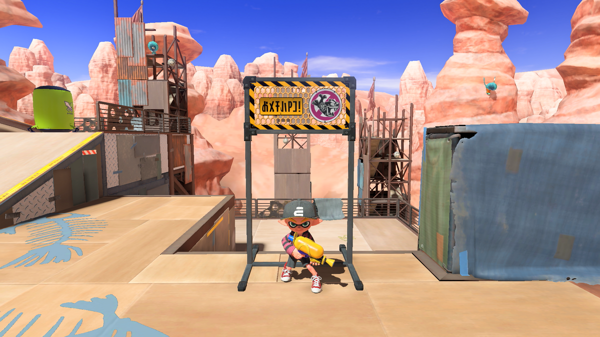 File:S3 Scorch Gorge Rainmaker-Free Zone.png - Inkipedia, the Splatoon wiki