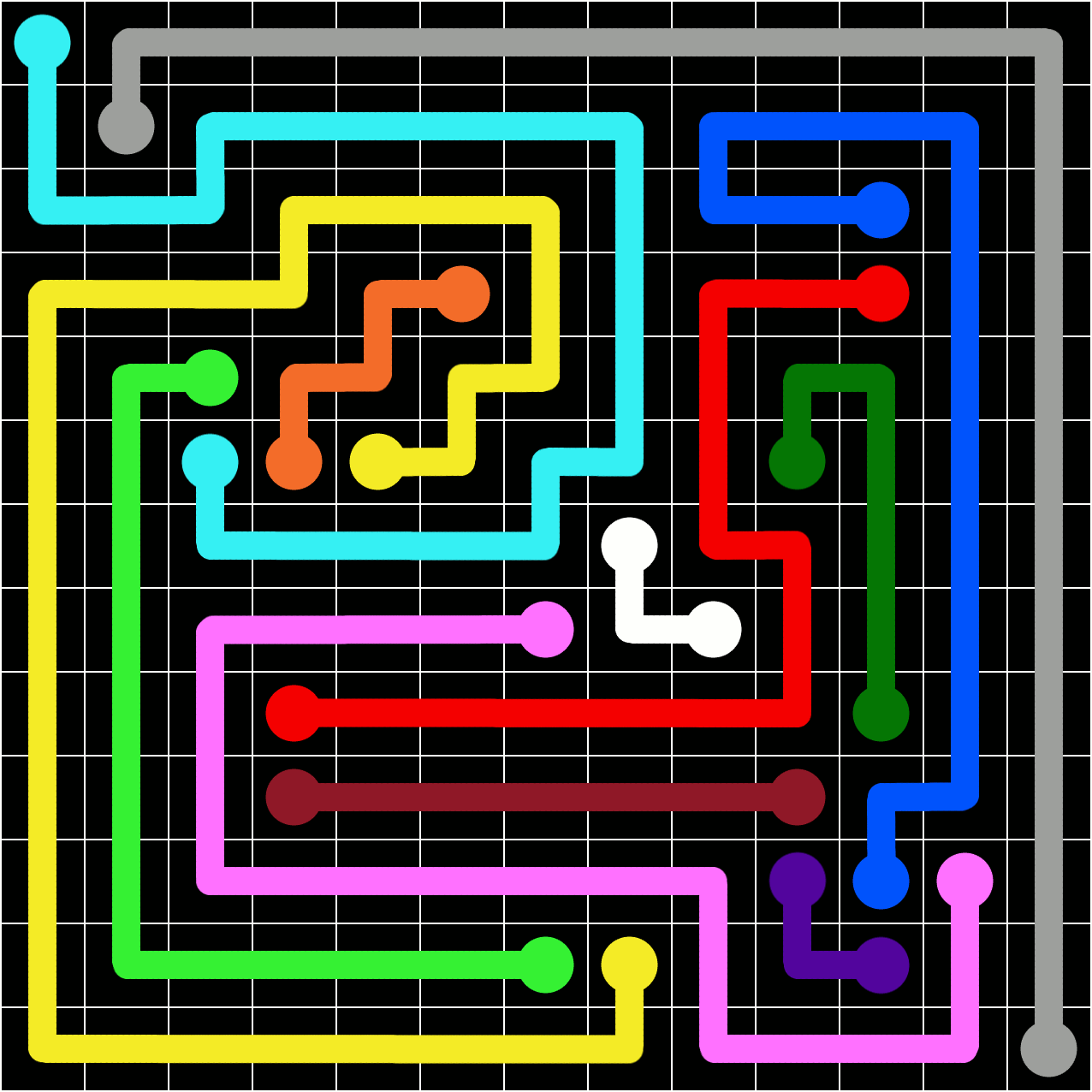 File:Flow Free Jumbo Pack Grid 13x13 Level 28.png — StrategyWiki ...