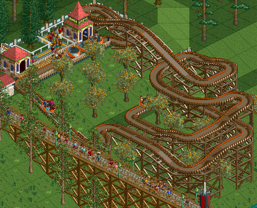 RollerCoaster Tycoon/Roller Coasters — StrategyWiki | Strategy guide ...