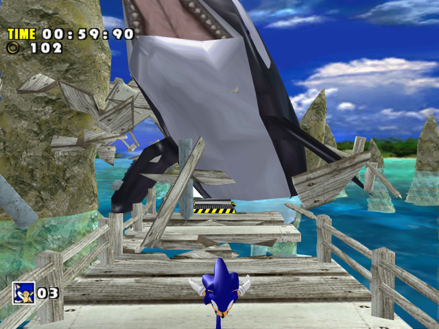 Sonic Adventure/Sonic/Emerald Coast — StrategyWiki | Strategy guide and ...