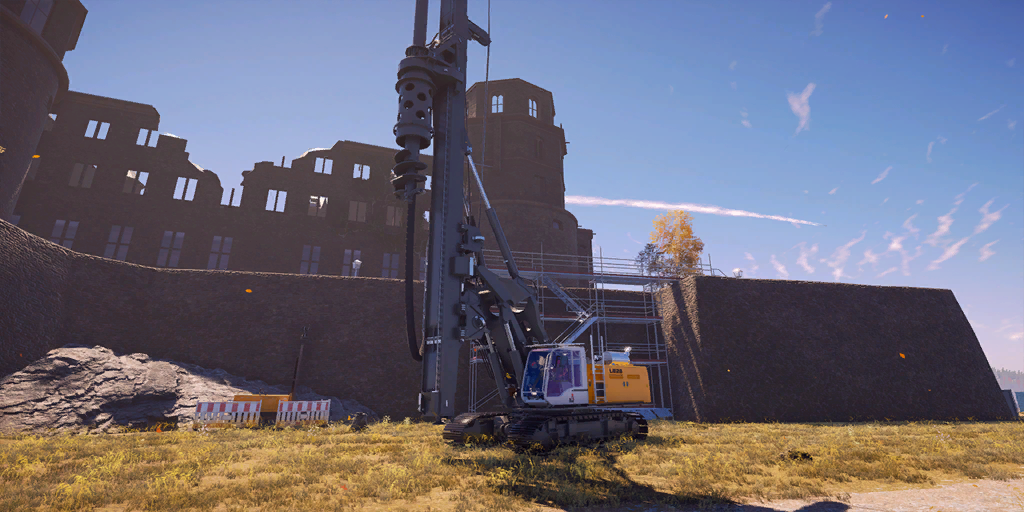 Construction Simulator/Rotary drilling rig — StrategyWiki | Strategy ...