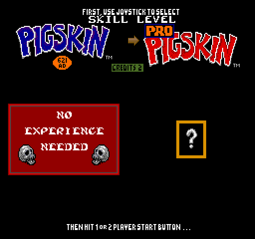 Pigskin 621 AD/Walkthrough — StrategyWiki | Strategy guide and game ...
