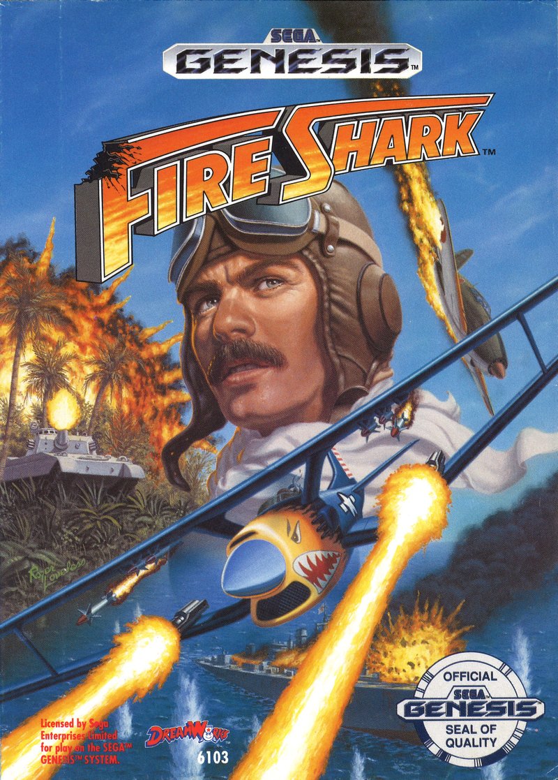 File:Fire Shark Genesis box.jpg — StrategyWiki | Strategy guide and ...